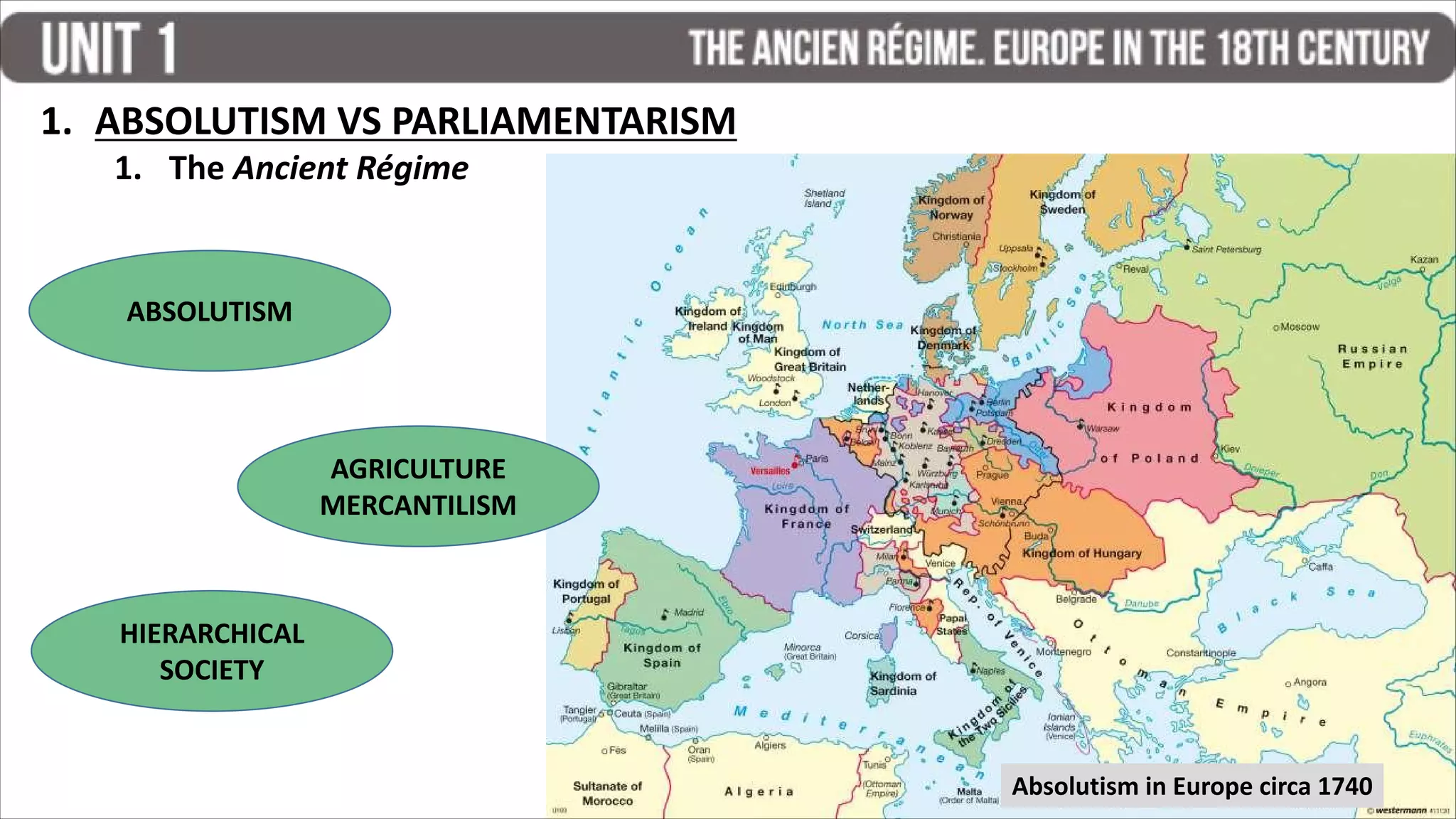 Unit 1 - The Ancien Régime. Europe in the 18th century.pdf
