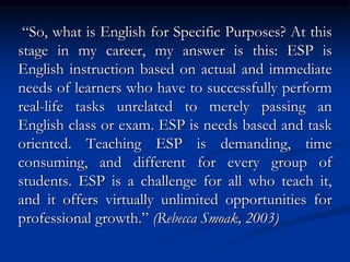 THE BEGINNING AND DEVELOPMENT OF ESP.ppt