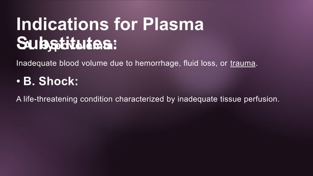 The blood, Thrombosis, Plasma substitutes, Anemia | PPTX | Blood ...