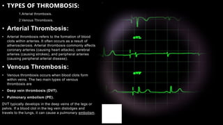 The blood, Thrombosis, Plasma substitutes, Anemia | PPTX