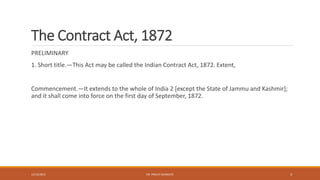 Unit 1- The Contract Act, 1872.pptx