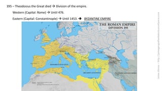 Unit 1, section 1 - The Fall of Rome and the Germanic Peoples | PDF