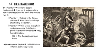Unit 1, section 1 - The Fall of Rome and the Germanic Peoples | PDF