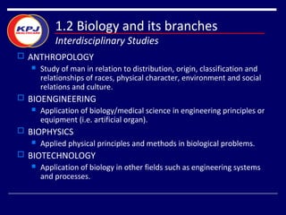 Unit 1 the science of biology | PPT