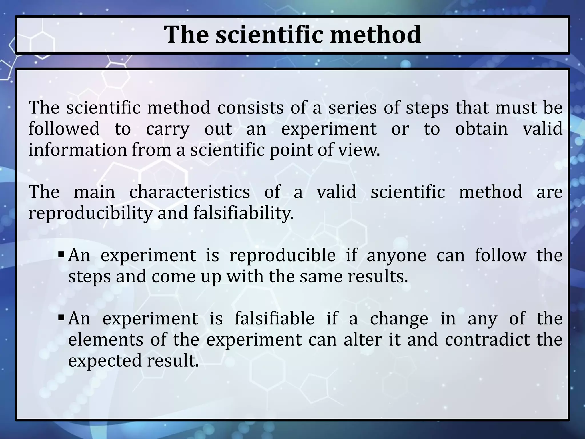 Unit 1 - The scientific method and the laboratory work | PDF