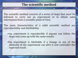 Unit 1 - The scientific method and the laboratory work | PDF