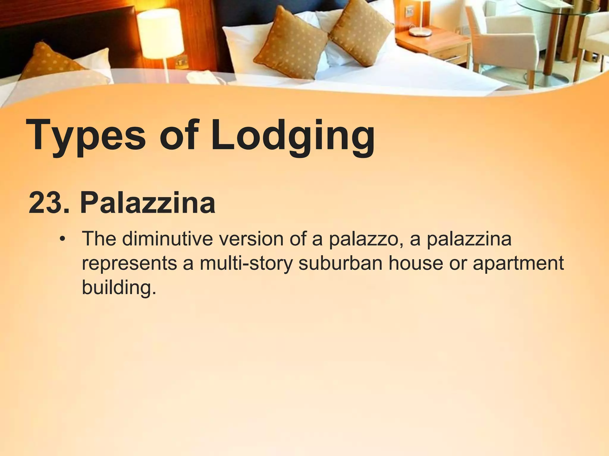 Unit 1 - Topic 2 - Categories of Lodging Establishments.pptx