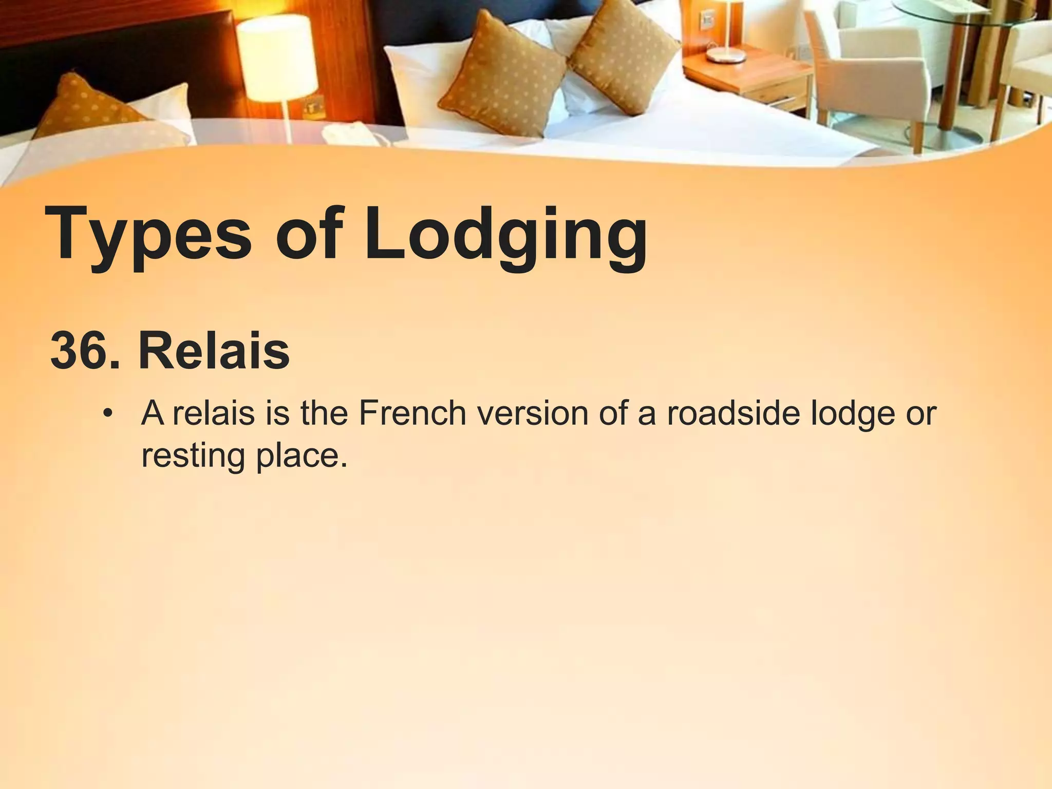 Unit 1 - Topic 2 - Categories of Lodging Establishments.pptx