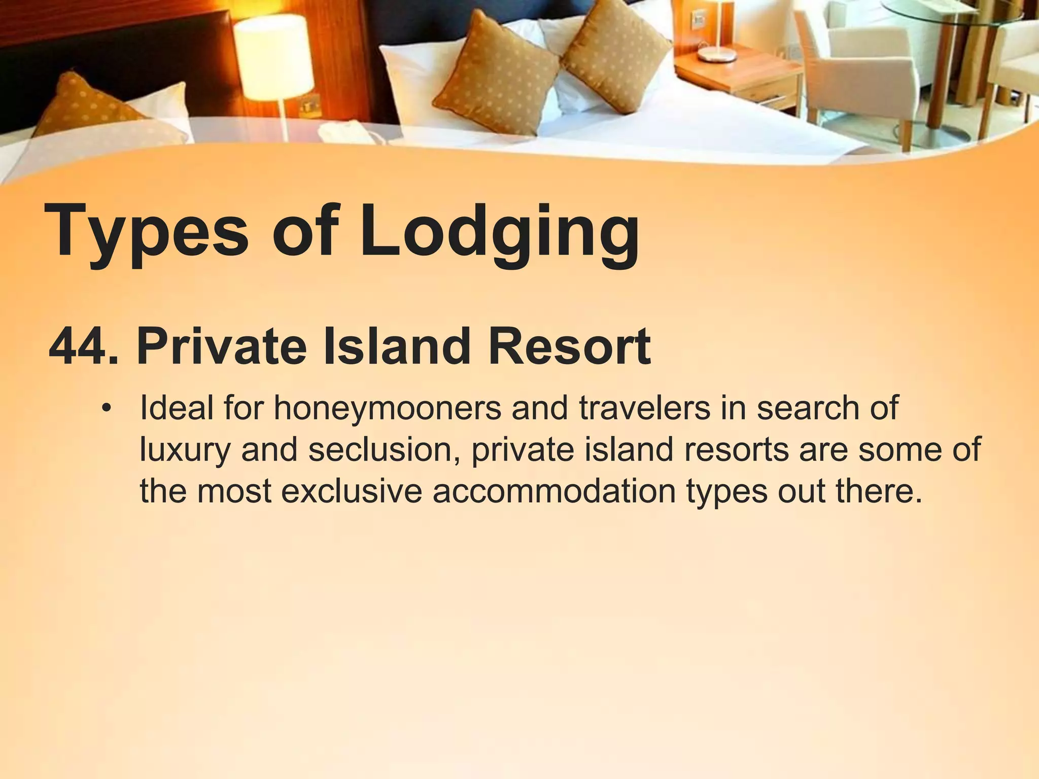Unit 1 - Topic 2 - Categories of Lodging Establishments.pptx