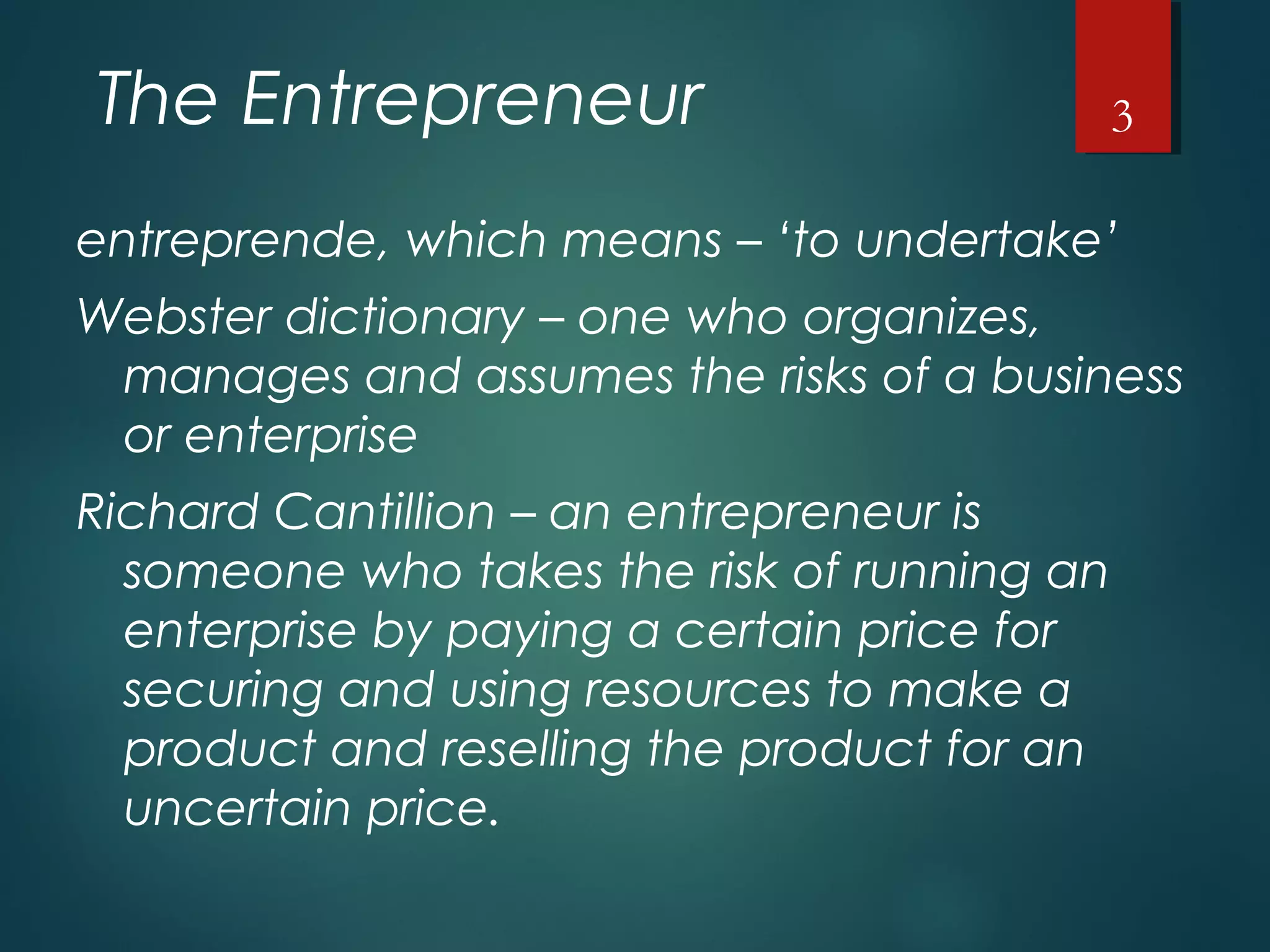 Unit1 understanding entrepreneurship | PPT