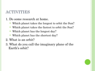 Unit 1 The Universe | PPT