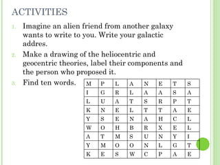 Unit 1 The Universe | PPT