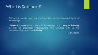 Unit 1 - What Is Science? | PPT