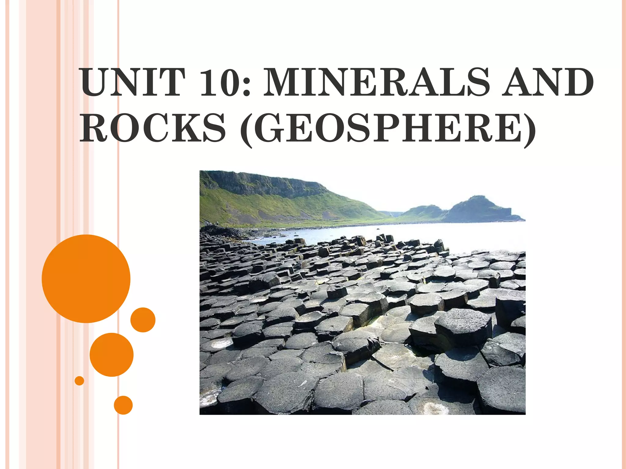 Unit 10: Minerals and rocks | PPT