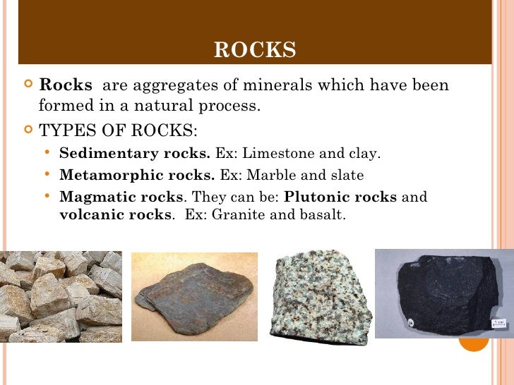 Unit 10: Minerals and rocks
