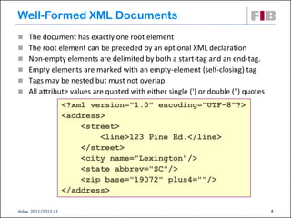 Unit 10: XML and Beyond (Sematic Web, Web Services, ...) | PDF
