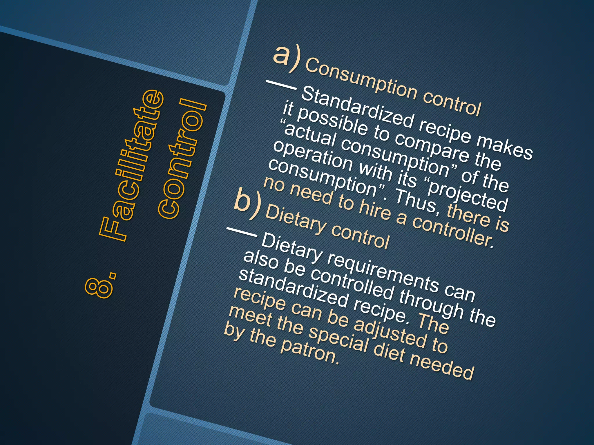 Recipe Development & Standardization | PPTX