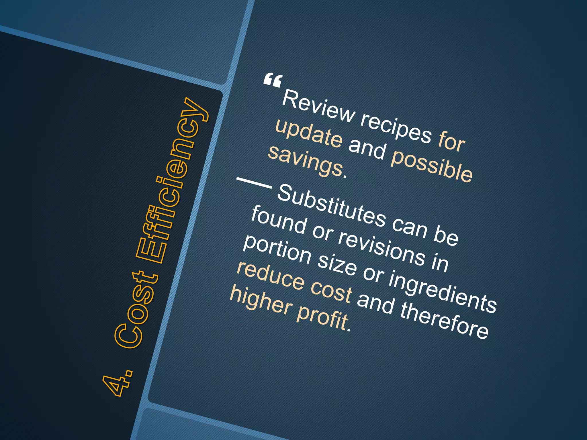 Recipe Development & Standardization | PPTX