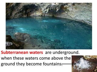 Unit 10 water in landscapes. | PPT
