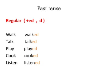 Unit 10 the past simple | PPT