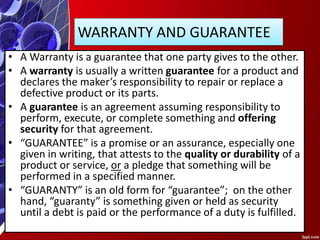 Unit 10. CONTRACT CLAUSES | PPTX