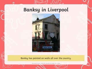 BANSKY PRESENTATION origin, technique, art and examples.ppt