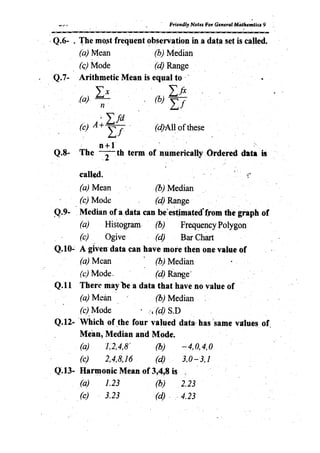 Unit10 basic-statistic | PDF