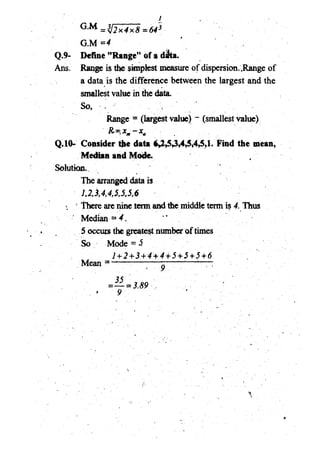 Unit10 basic-statistic | PDF