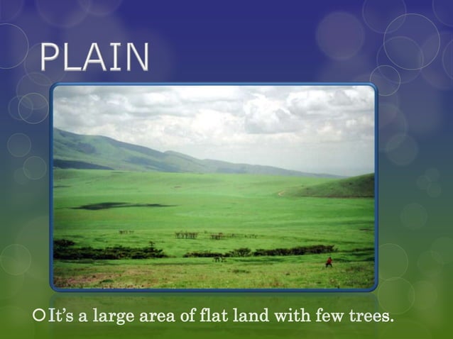 Basic geography terms | PPTX