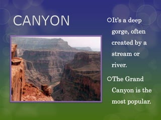 Basic geography terms | PPTX