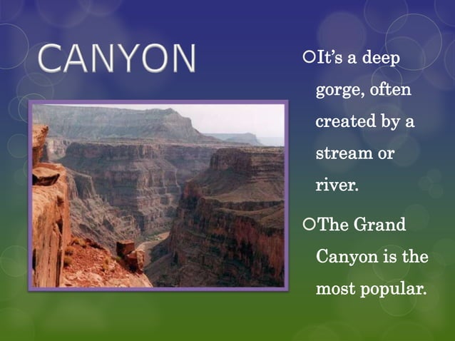 Basic geography terms | PPTX