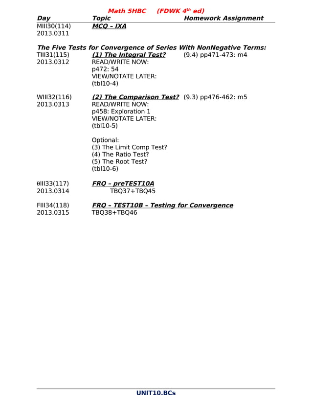 5HBC2012 Unit10 Assignments! | PDF