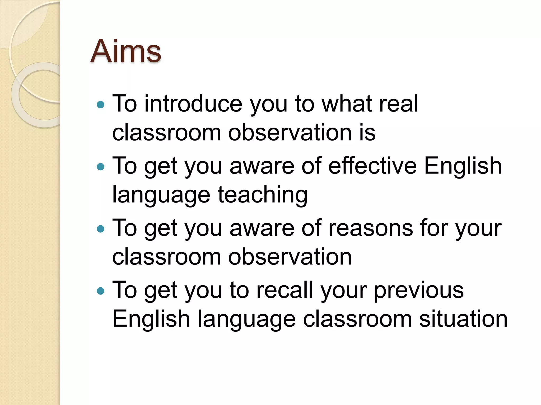Unit 10- Classroom Observation.ppt
