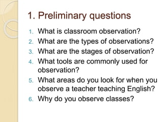 Unit 10- Classroom Observation.ppt