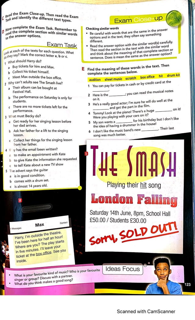 Unit 10 Close Up textbook pg 122-124 | PDF