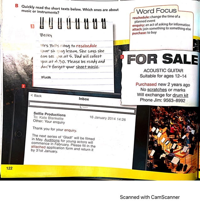 Unit 10 Close Up textbook pg 122-124 | PDF