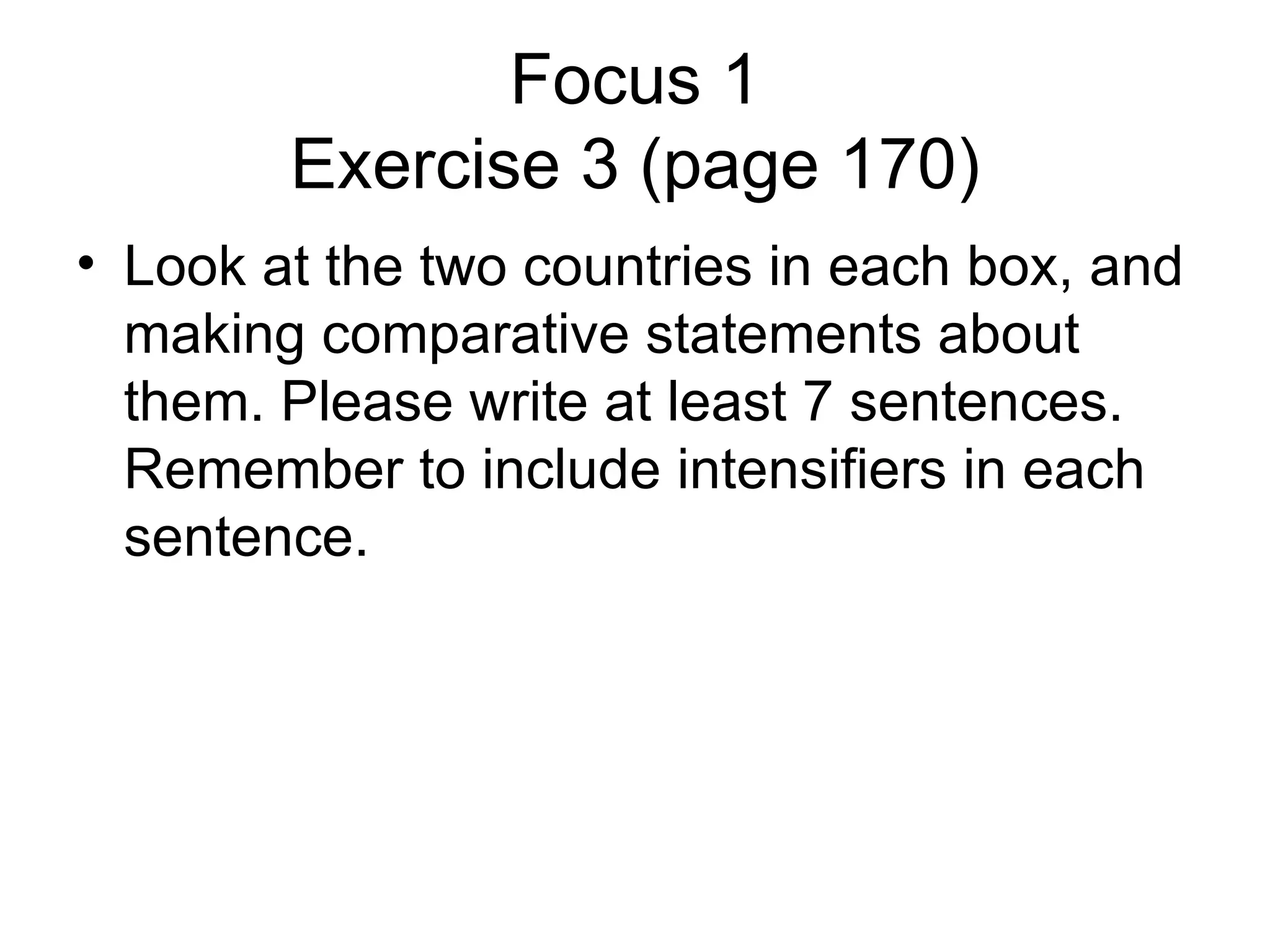 Unit 10 comparatives | PPT