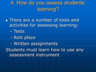 EVALUATION AND ASSESSEMENT IN ESP | PPT