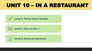 UNIT 10 - IN A RESTAURANT_ Subject English 2.pptx