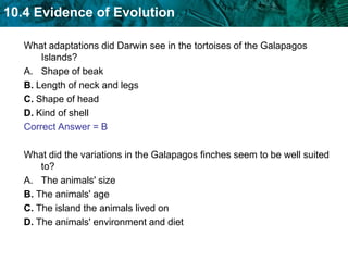 Unit 10 natural selection | PPTX | Biological Sciences | Science