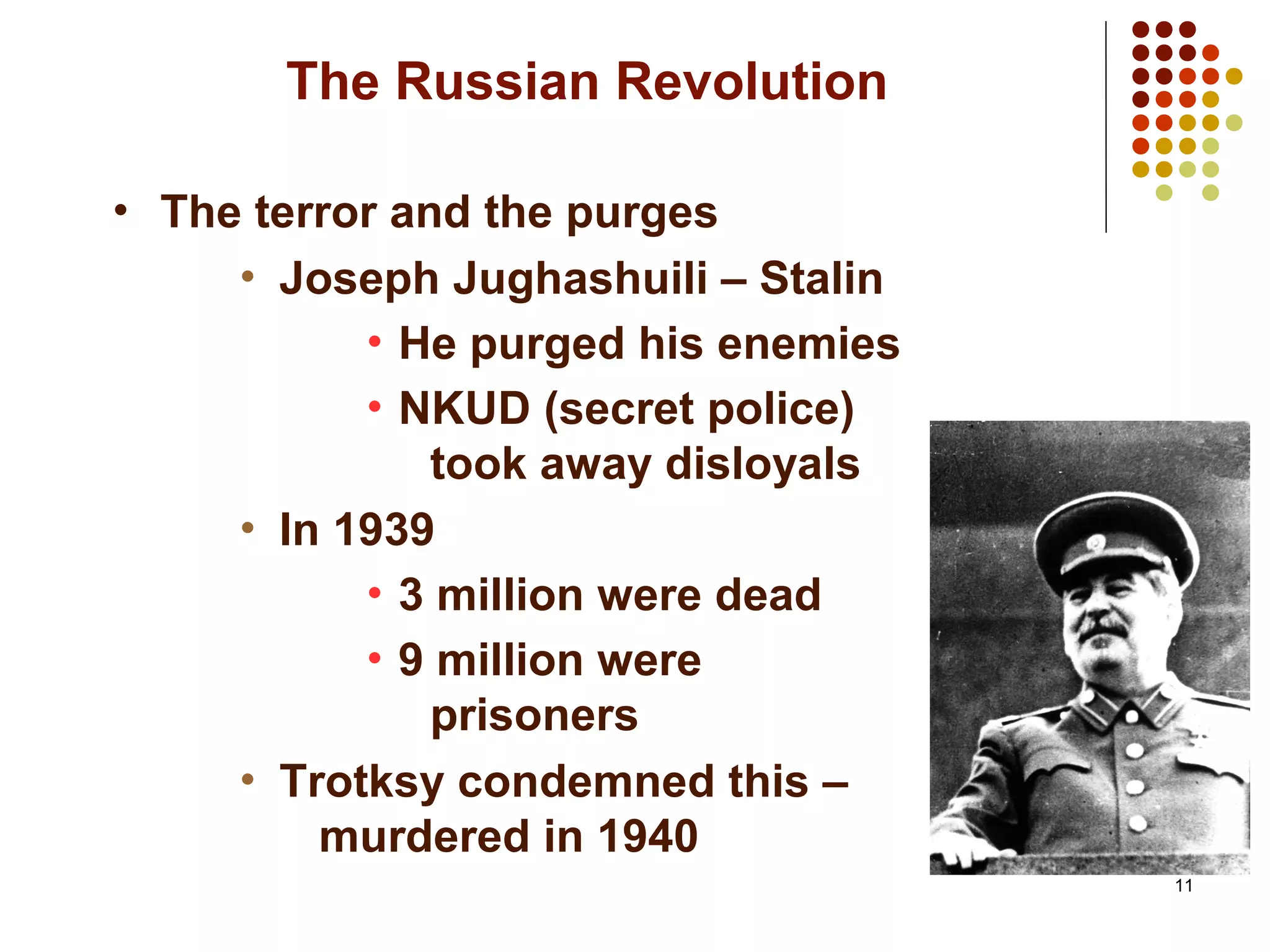 Unit 10 - The Russian Revolution | PPT