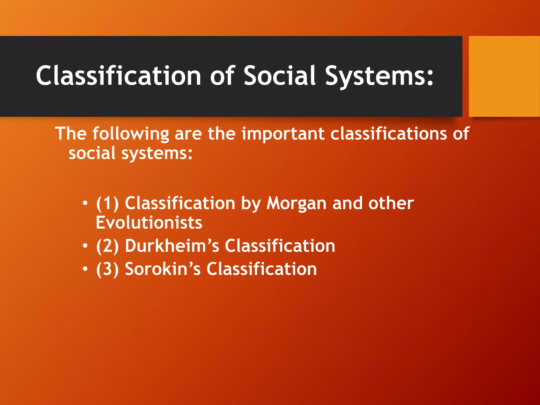 Unit 10 social organization and social system | PPTX