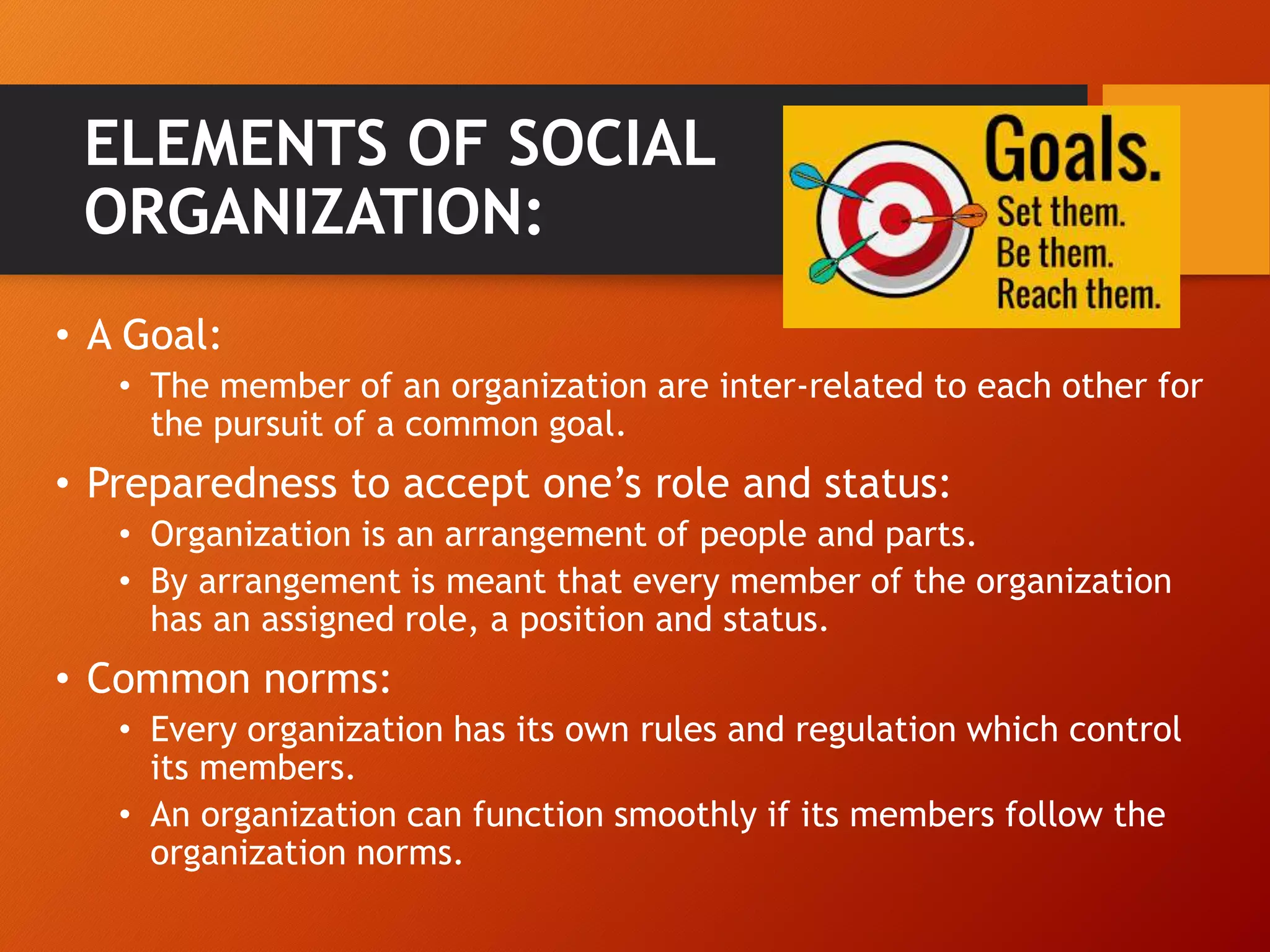 Unit 10 social organization and social system | PPTX