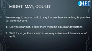 Unit 10 speculations | PPT