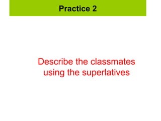 Unit 10 superlatives | PPT