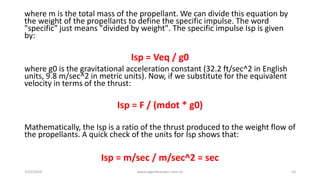 Rocket Basic And Space Propulsion | PPTX