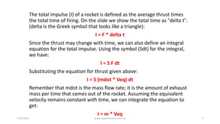 Rocket Basic And Space Propulsion | PPTX