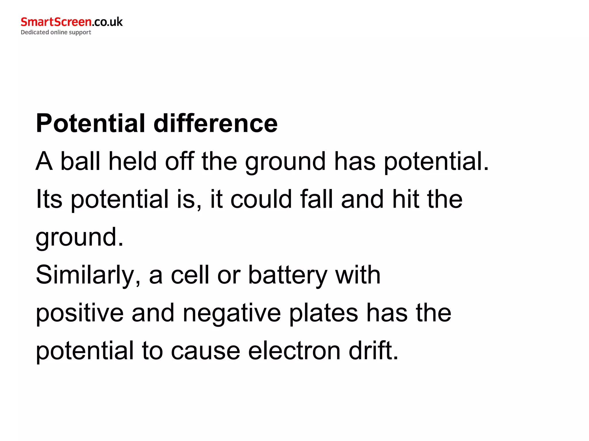 Unit 103 power_point_3_potential_difference | PPT