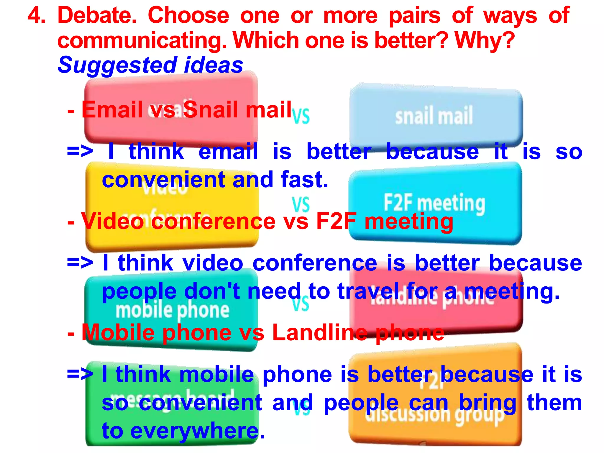 Unit 10 Communication Lesson 2 A Closer Look 1.pptx | Web Conferencing | Computer Software and ...