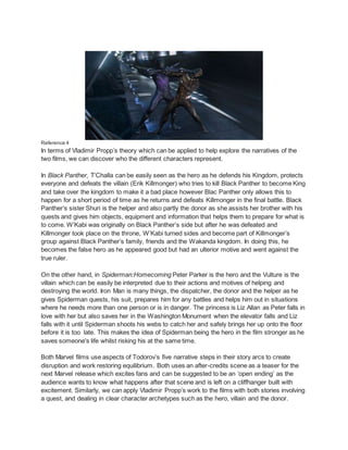 Unit 10: Fictional Film Codes and Conventions | DOCX